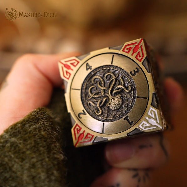 Masters Dice Relic #001 – 7-in-1 Monster Cube Spinner DND Dice for Dun – FOFOPO