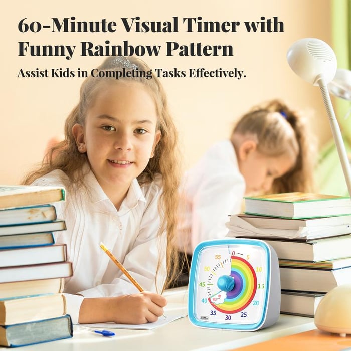 60 Minute Countdown Task Clock – FOFOPO