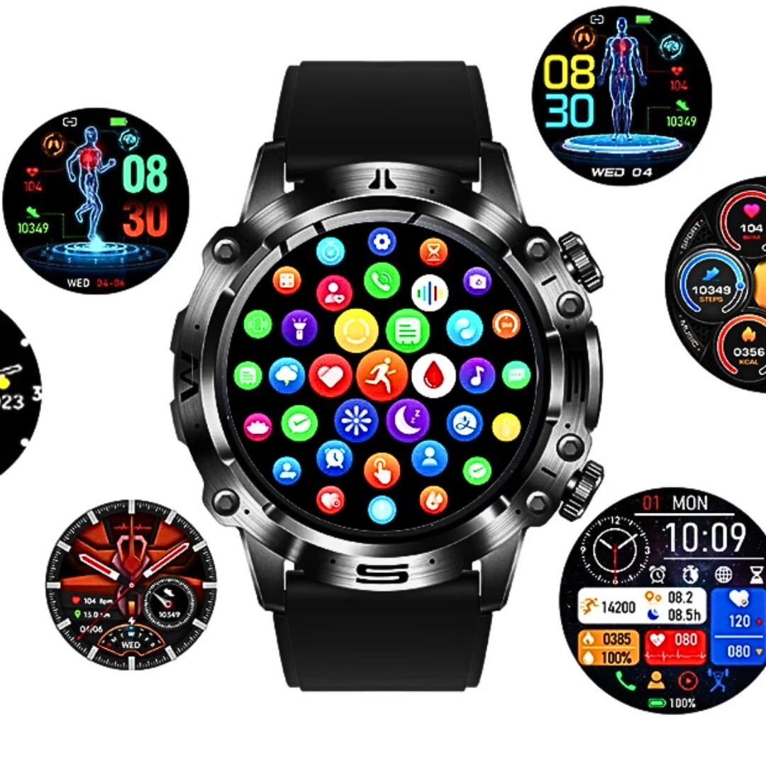 The AI LifeWatch – ECG Blood Sugar Blood Pressure Smart Watch – FOFOPO