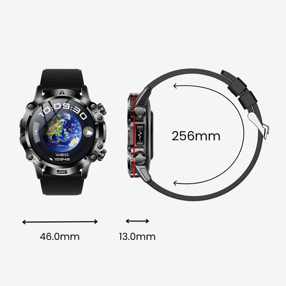 The AI LifeWatch – ECG Blood Sugar Blood Pressure Smart Watch – FOFOPO