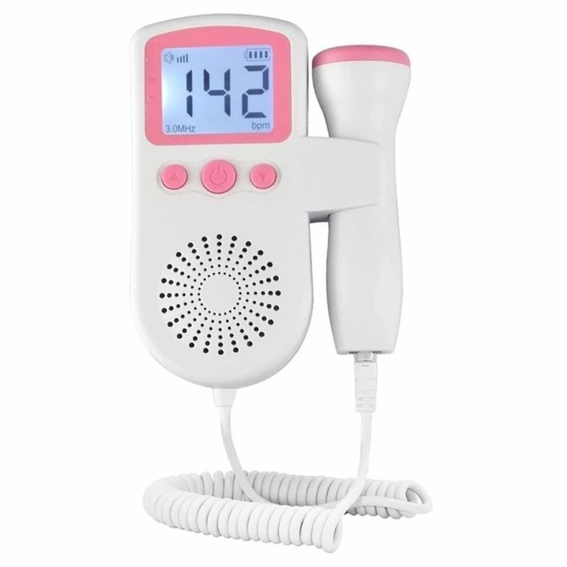 FETAL DOPPLER HEART RATE MONITOR HOME PREGNANCY BABY FETAL HEART RATE ...